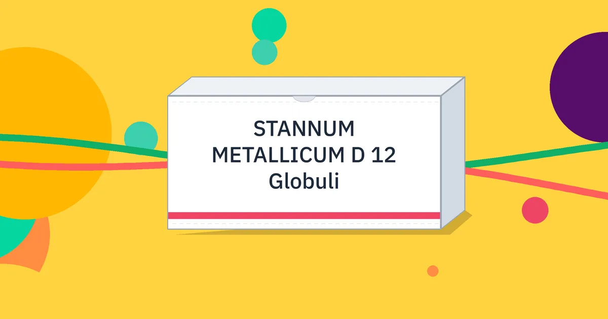 Symbolbild: Packung mit der Aufschrift STANNUM METALLICUM D 12 Globuli (PZN 04237963) – Verfügbarkeit und Bezug in Apotheken in Frankfurt am Main