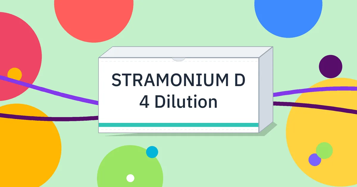 Symbolbild: Packung mit der Aufschrift STRAMONIUM D 4 Dilution (PZN 02106607) – Verfügbarkeit und Bezug in Apotheken in Frankfurt am Main