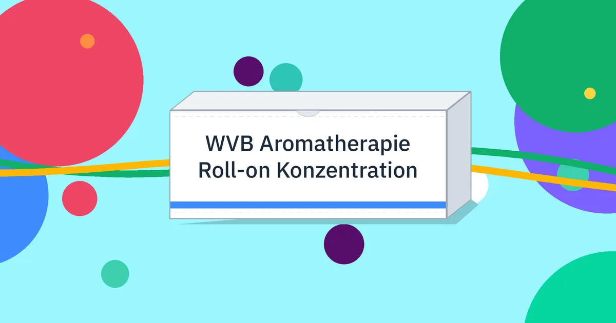 Symbolbild: Packung mit der Aufschrift WVB Aromatherapie Roll-on Konzentration (PZN 17164289) – Verfügbarkeit und Bezug in Apotheken in Frankfurt am Main