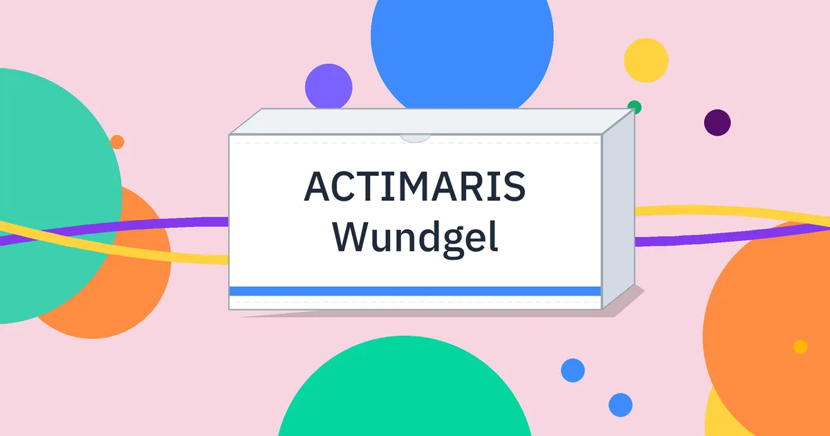Symbolbild: Packung mit der Aufschrift ACTIMARIS Wundgel (PZN 19064698) – Verfügbarkeit und Bezug in Apotheken in Frankfurt am Main