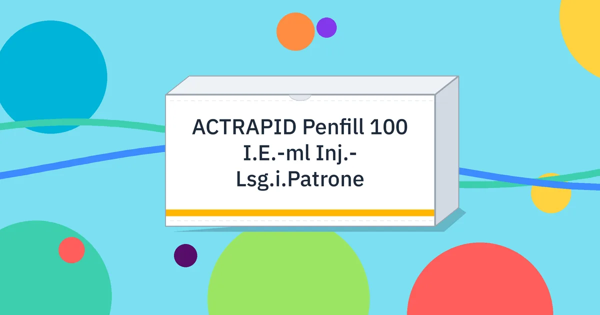 Symbolbild: Packung mit der Aufschrift ACTRAPID Penfill 100 I.E.-ml Inj.-Lsg.i.Patrone (PZN 14218524) – Verfügbarkeit und Bezug in Apotheken in Frankfurt am Main