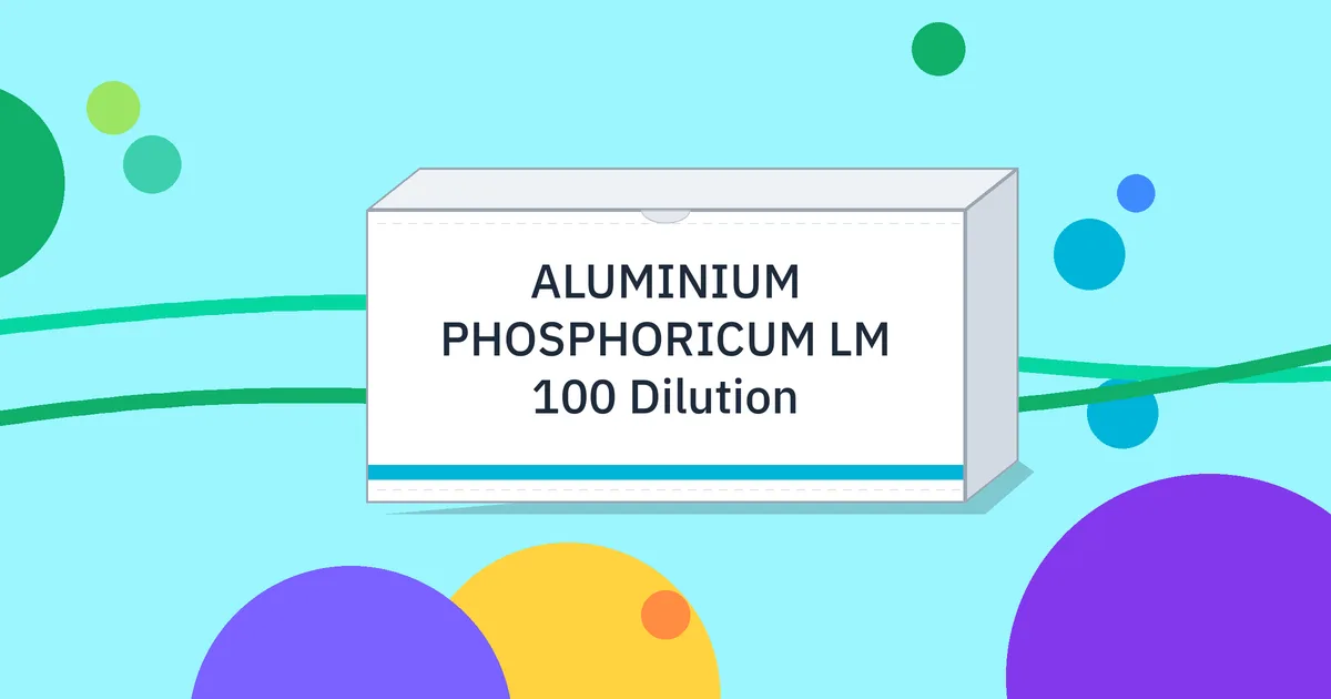 Symbolbild: Packung mit der Aufschrift ALUMINIUM PHOSPHORICUM LM 100 Dilution (PZN 13317431) – Verfügbarkeit und Bezug in Apotheken in Frankfurt am Main