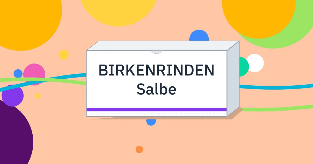Symbolbild: Packung mit der Aufschrift BIRKENRINDEN Salbe (PZN 17937314) – Verfügbarkeit und Bezug in Apotheken in Frankfurt am Main