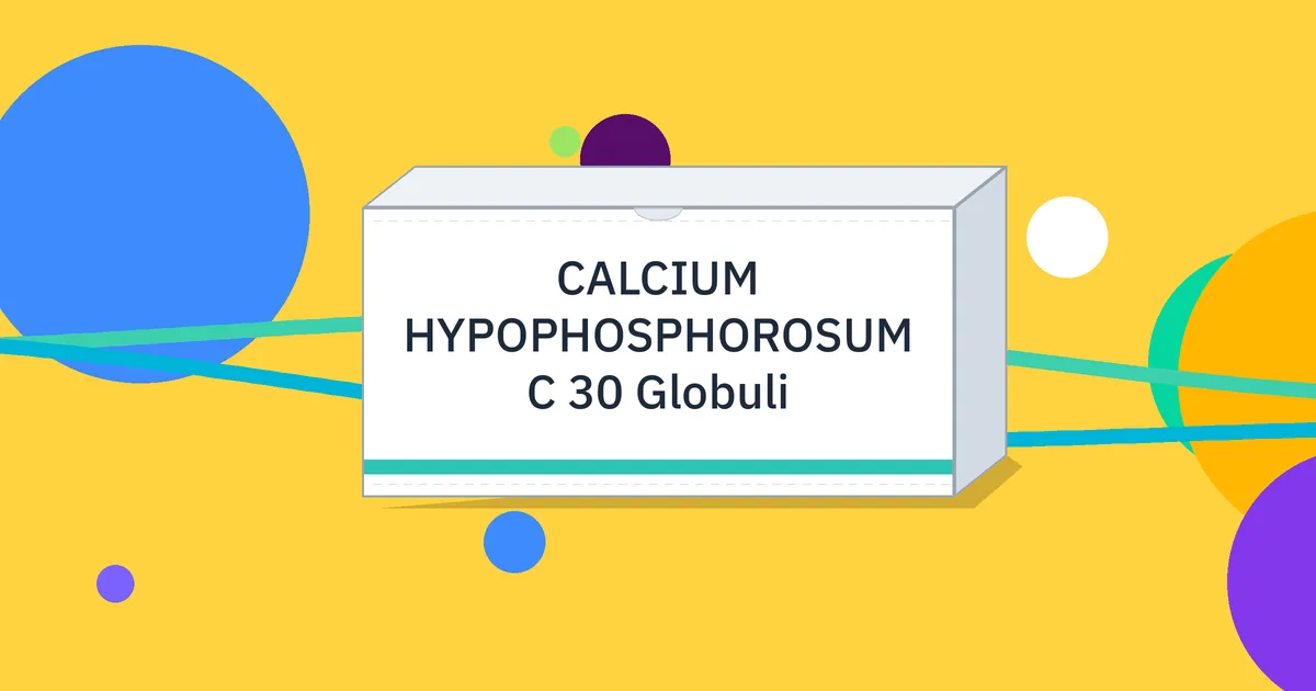 Symbolbild: Packung mit der Aufschrift CALCIUM HYPOPHOSPHOROSUM C 30 Globuli (PZN 16689676) – Verfügbarkeit und Bezug in Apotheken in Frankfurt am Main