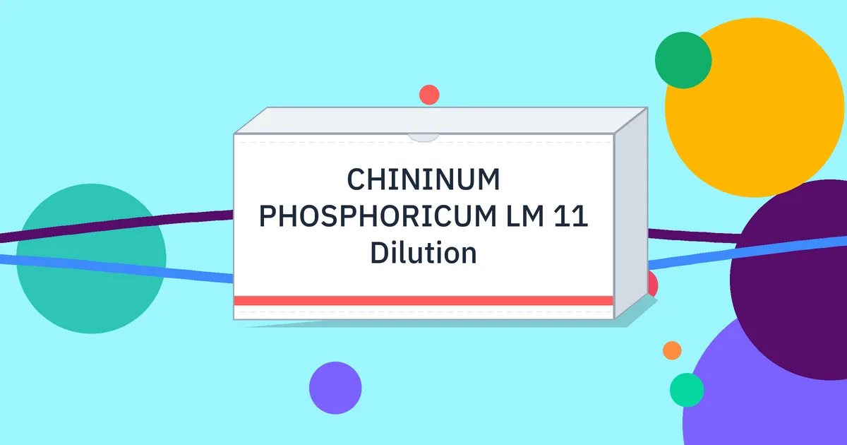 Symbolbild: Packung mit der Aufschrift CHININUM PHOSPHORICUM LM 11 Dilution (PZN 15867064) – Verfügbarkeit und Bezug in Apotheken in Frankfurt am Main