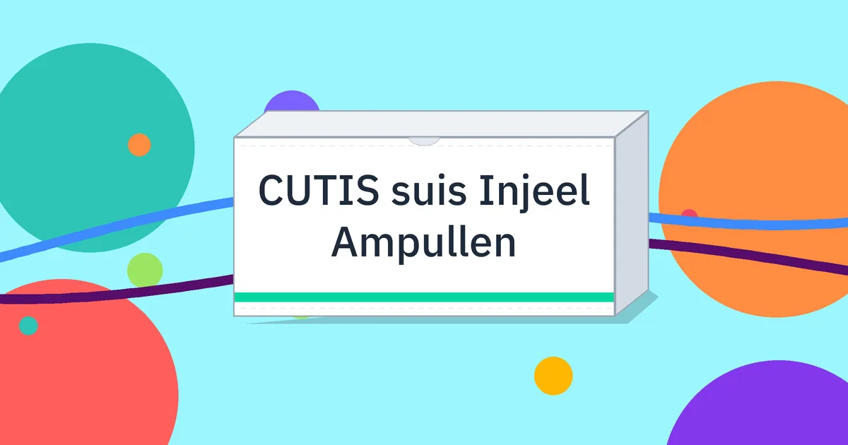 Symbolbild: Packung mit der Aufschrift CUTIS suis Injeel Ampullen (PZN 00254195) – Verfügbarkeit und Bezug in Apotheken in Frankfurt am Main