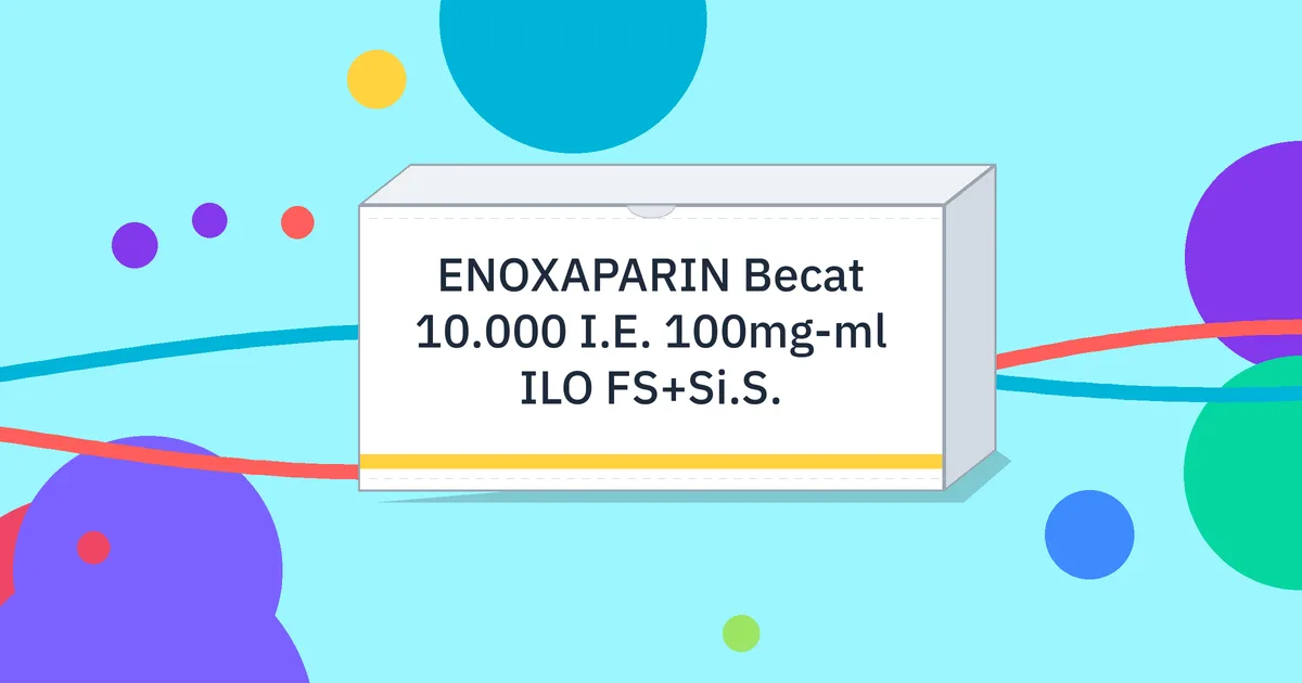 Symbolbild: Packung mit der Aufschrift ENOXAPARIN Becat 10.000 I.E. 100mg-ml ILO FS+Si.S. (PZN 13509165) – Verfügbarkeit und Bezug in Apotheken in Frankfurt am Main
