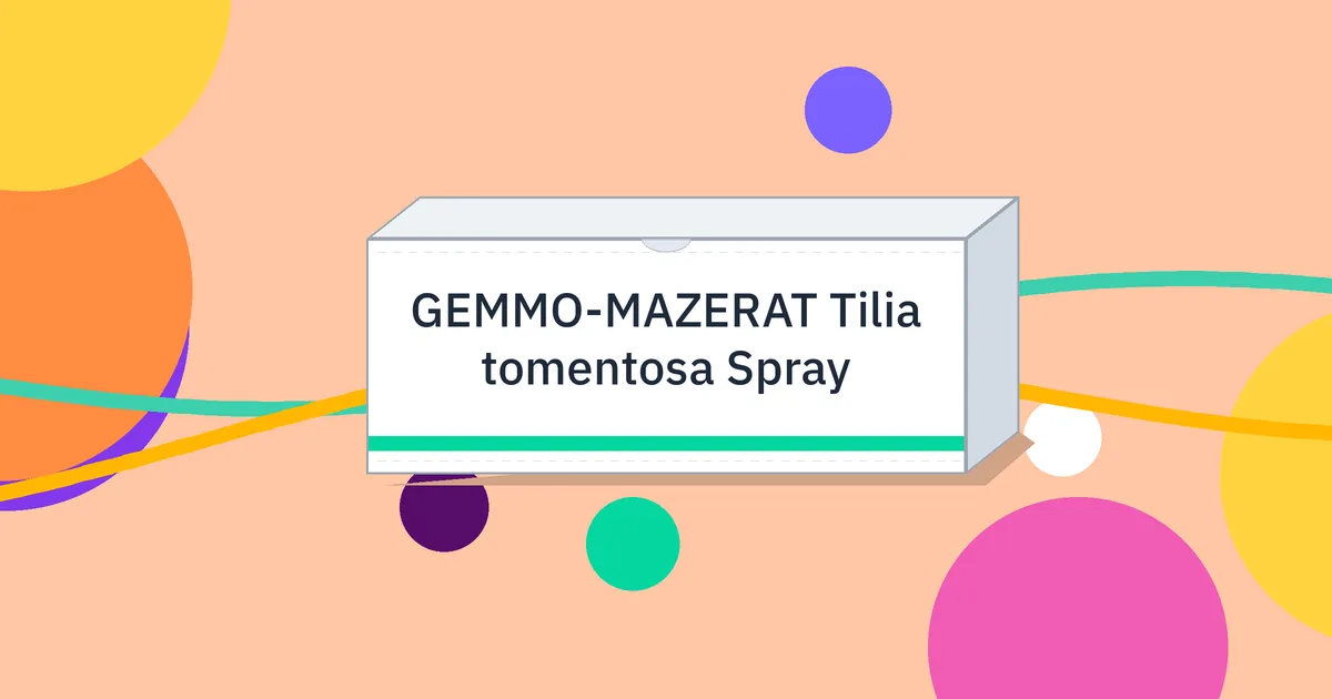 Symbolbild: Packung mit der Aufschrift GEMMO-MAZERAT Tilia tomentosa Spray (PZN 13306255) – Verfügbarkeit und Bezug in Apotheken in Frankfurt am Main