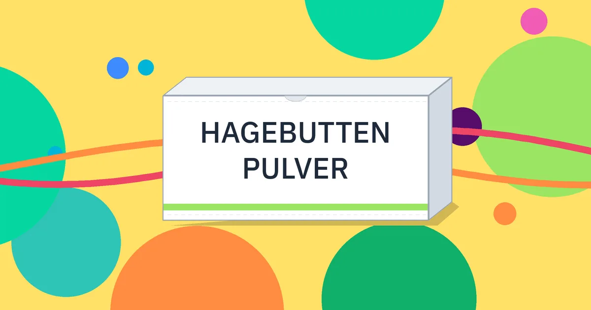 Symbolbild: Packung mit der Aufschrift HAGEBUTTEN PULVER (PZN 02888188) – Verfügbarkeit und Bezug in Apotheken in Frankfurt am Main