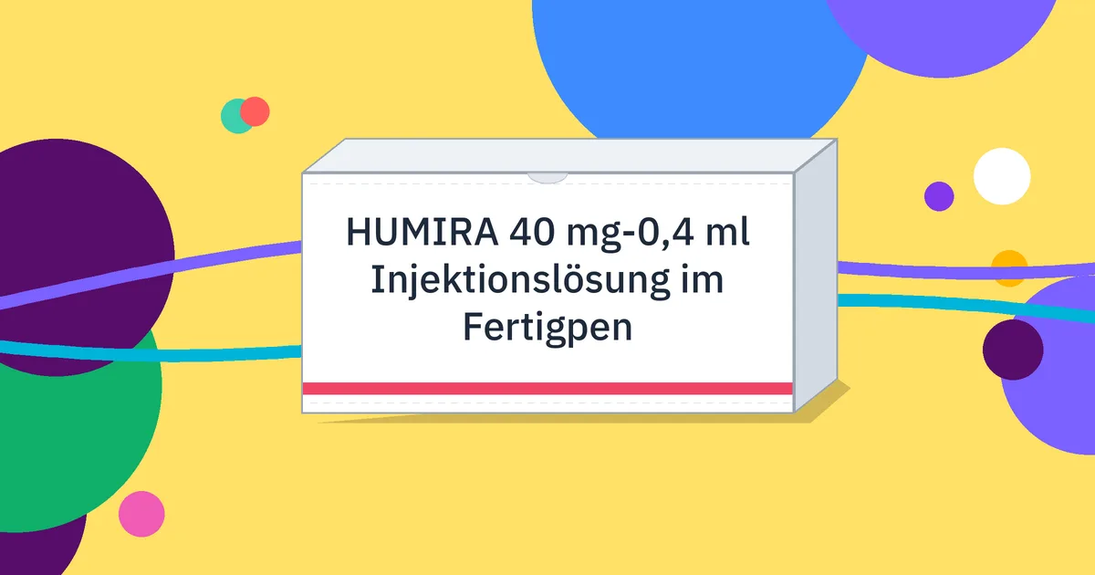 Symbolbild: Packung mit der Aufschrift HUMIRA 40 mg-0,4 ml Injektionslösung im Fertigpen (PZN 14227256) – Verfügbarkeit und Bezug in Apotheken in Frankfurt am Main
