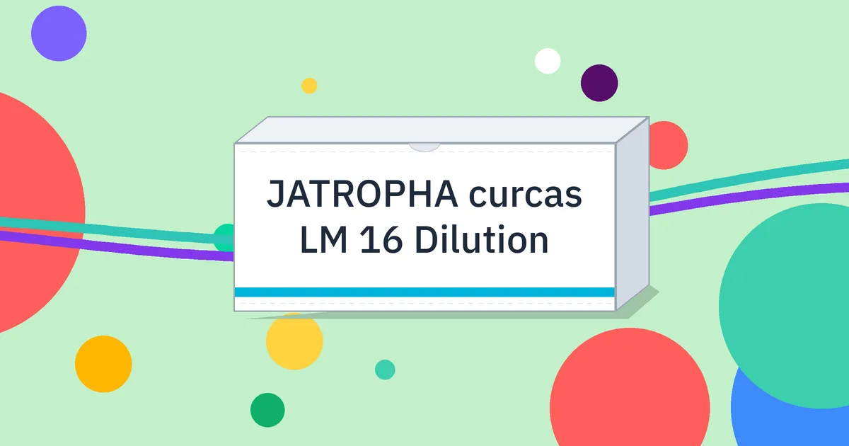 Symbolbild: Packung mit der Aufschrift JATROPHA curcas LM 16 Dilution (PZN 13562372) – Verfügbarkeit und Bezug in Apotheken in Frankfurt am Main