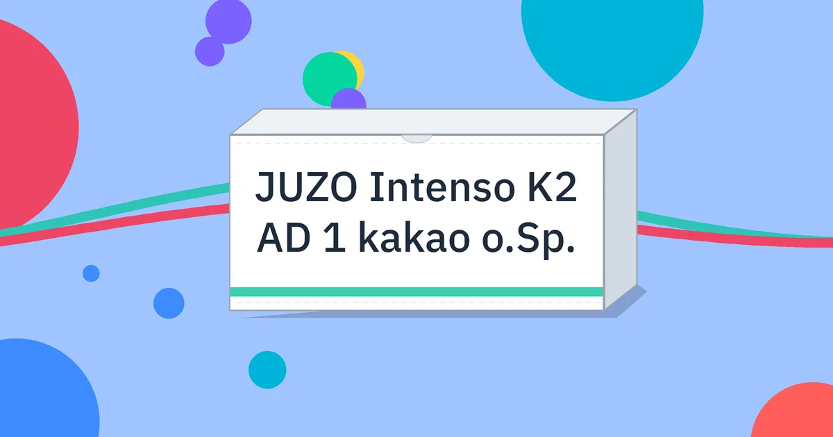 Symbolbild: Packung mit der Aufschrift JUZO Intenso K2 AD 1 kakao o.Sp. (PZN 18617126) – Verfügbarkeit und Bezug in Apotheken in Frankfurt am Main
