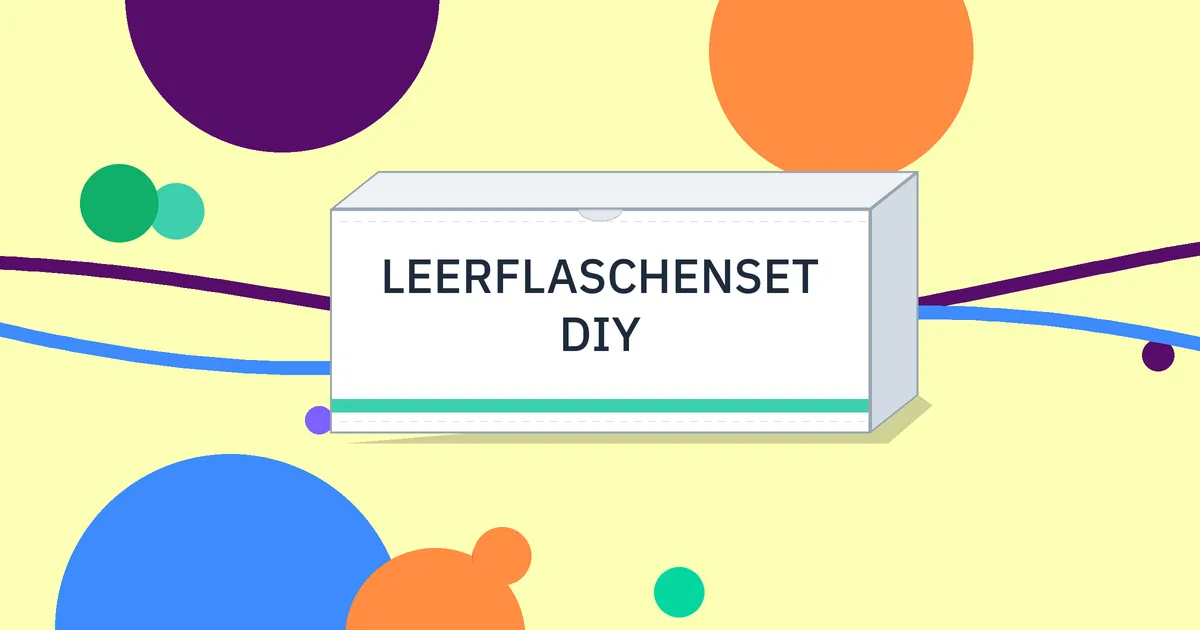 Symbolbild: Packung mit der Aufschrift LEERFLASCHENSET DIY (PZN 17558338) – Verfügbarkeit und Bezug in Apotheken in Frankfurt am Main