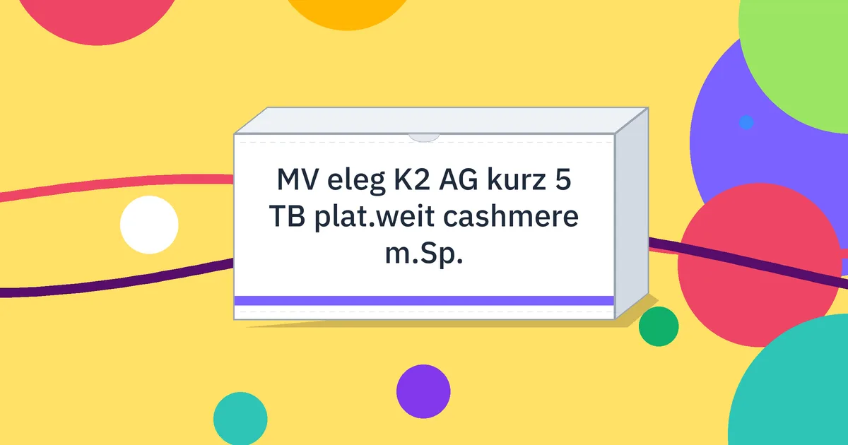 Symbolbild: Packung mit der Aufschrift MV eleg K2 AG kurz 5 TB plat.weit cashmere m.Sp. (PZN 14673091) – Verfügbarkeit und Bezug in Apotheken in Frankfurt am Main