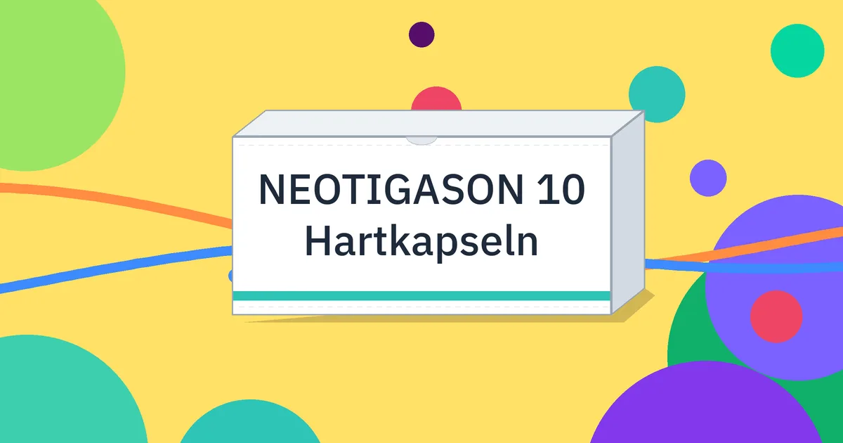 Symbolbild: Packung mit der Aufschrift NEOTIGASON 10 Hartkapseln (PZN 01332388) – Verfügbarkeit und Bezug in Apotheken in Frankfurt am Main