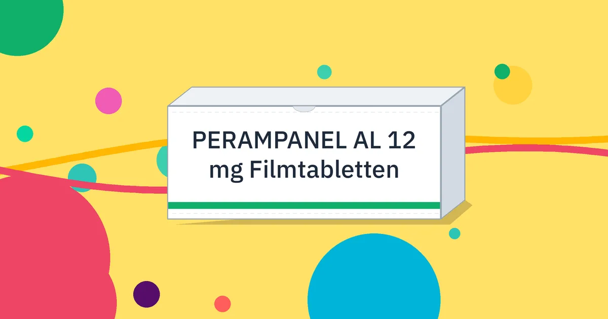 Symbolbild: Packung mit der Aufschrift PERAMPANEL AL 12 mg Filmtabletten (PZN 20139591) – Verfügbarkeit und Bezug in Apotheken in Frankfurt am Main