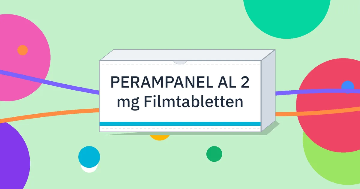 Symbolbild: Packung mit der Aufschrift PERAMPANEL AL 2 mg Filmtabletten (PZN 20139639) – Verfügbarkeit und Bezug in Apotheken in Frankfurt am Main