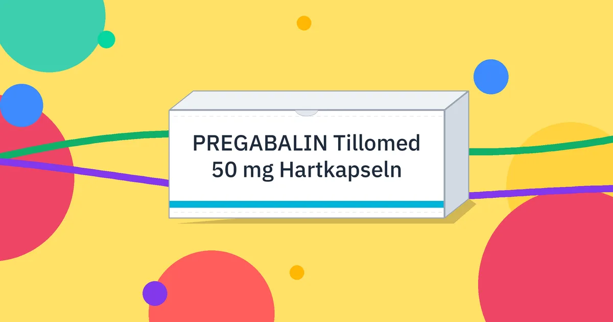 Symbolbild: Packung mit der Aufschrift PREGABALIN Tillomed 50 mg Hartkapseln (PZN 15200503) – Verfügbarkeit und Bezug in Apotheken in Frankfurt am Main