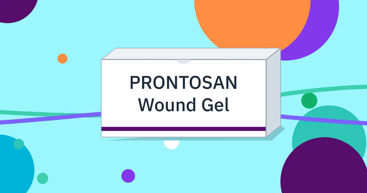 Symbolbild: Packung mit der Aufschrift PRONTOSAN Wound Gel (PZN 07604936) – Verfügbarkeit und Bezug in Apotheken in Frankfurt am Main