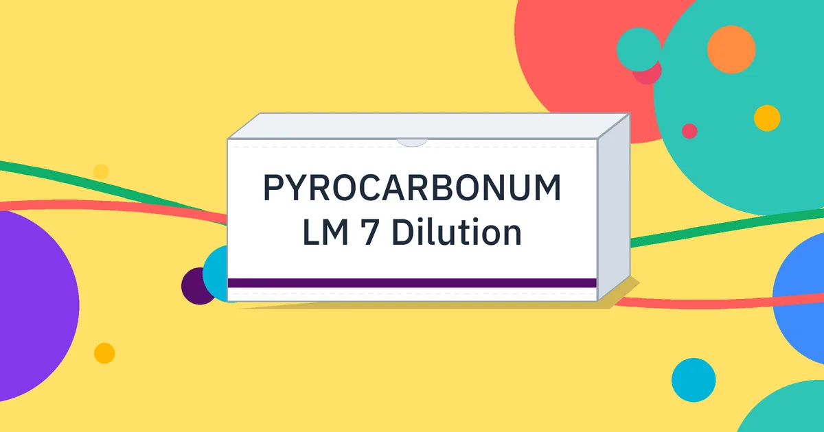 Symbolbild: Packung mit der Aufschrift PYROCARBONUM LM 7 Dilution (PZN 13672675) – Verfügbarkeit und Bezug in Apotheken in Frankfurt am Main