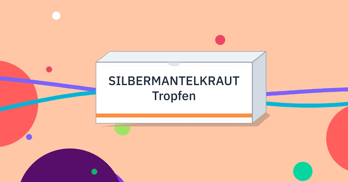 Symbolbild: Packung mit der Aufschrift SILBERMANTELKRAUT Tropfen (PZN 14311318) – Verfügbarkeit und Bezug in Apotheken in Frankfurt am Main