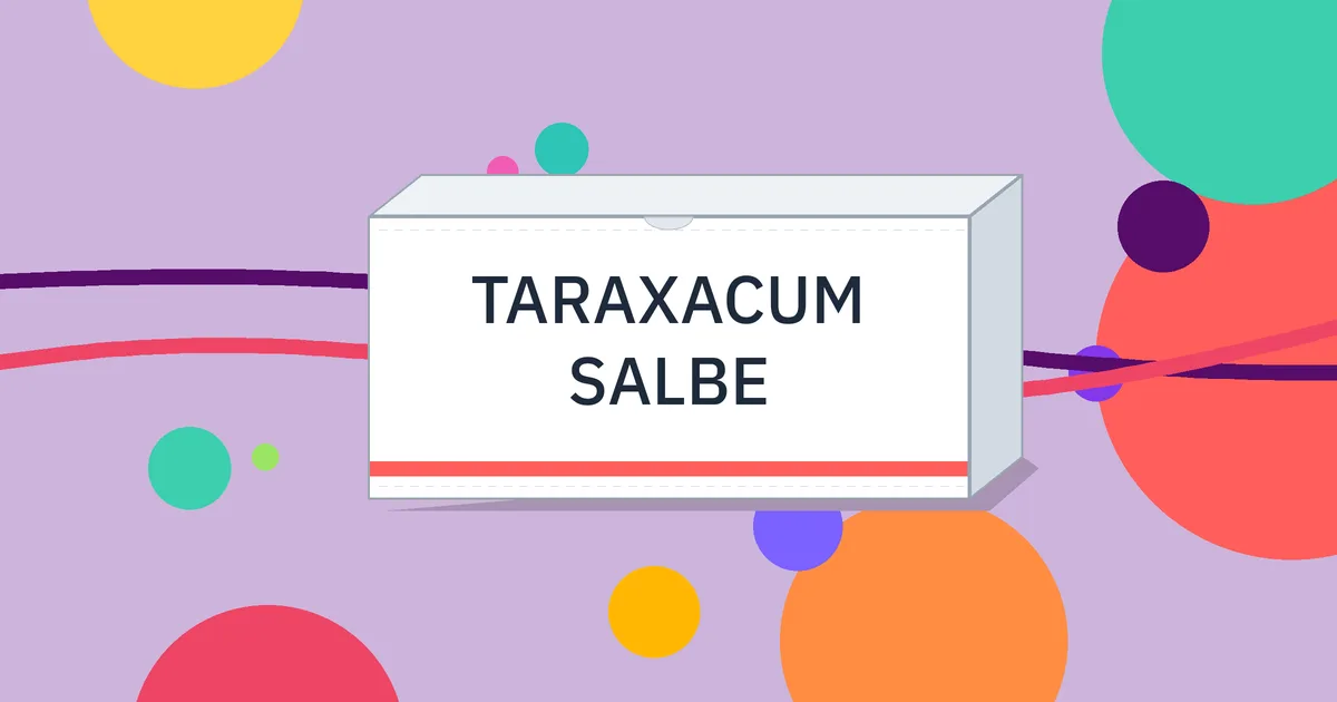 Symbolbild: Packung mit der Aufschrift TARAXACUM SALBE (PZN 18396470) – Verfügbarkeit und Bezug in Apotheken in Frankfurt am Main