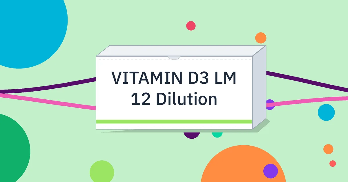 Symbolbild: Packung mit der Aufschrift VITAMIN D3 LM 12 Dilution (PZN 13278719) – Verfügbarkeit und Bezug in Apotheken in Frankfurt am Main