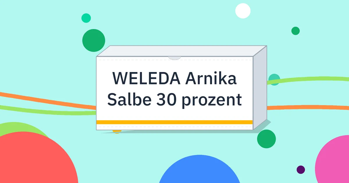 Symbolbild: Packung mit der Aufschrift WELEDA Arnika Salbe 30 prozent (PZN 03141362) – Verfügbarkeit und Bezug in Apotheken in Frankfurt am Main