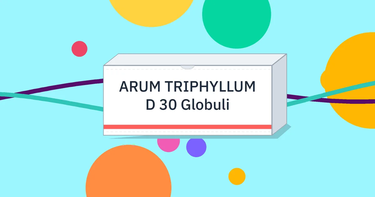 Symbolbild: Packung mit der Aufschrift ARUM TRIPHYLLUM D 30 Globuli (PZN 07246247) – Verfügbarkeit und Bezug in Apotheken in Frankfurt am Main