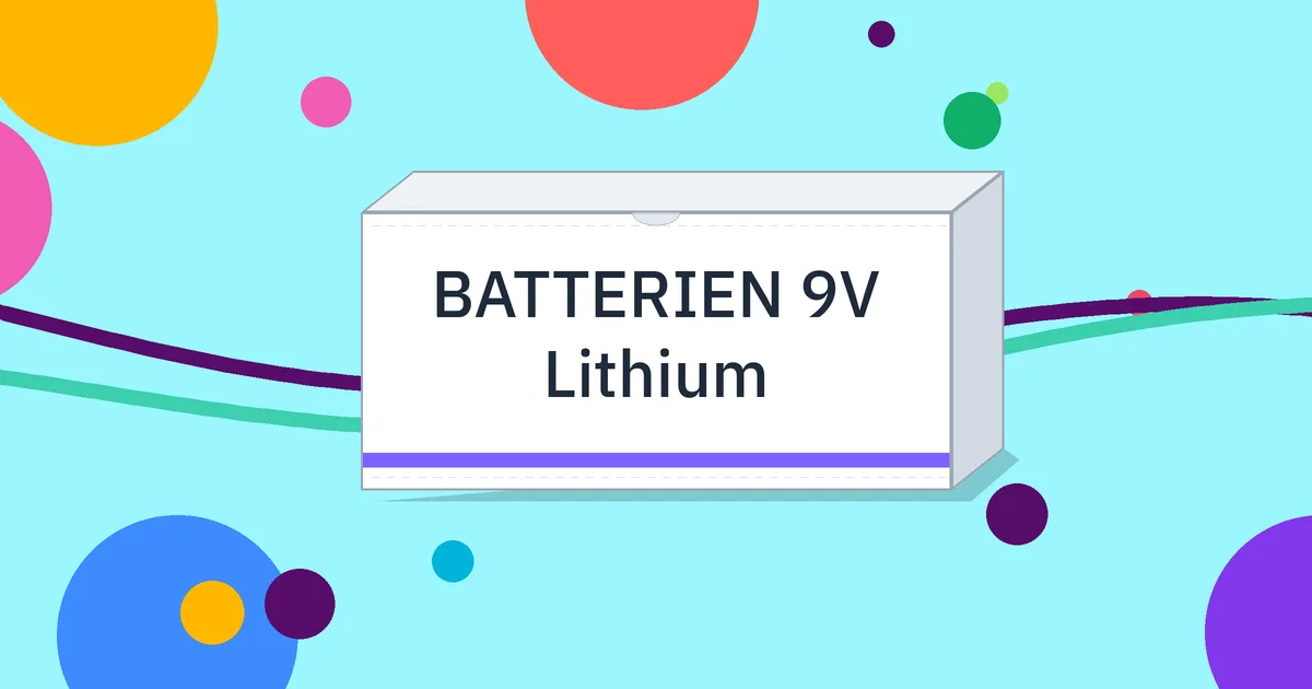 Symbolbild: Packung mit der Aufschrift BATTERIEN 9V Lithium (PZN 06403041) – Verfügbarkeit und Bezug in Apotheken in Frankfurt am Main