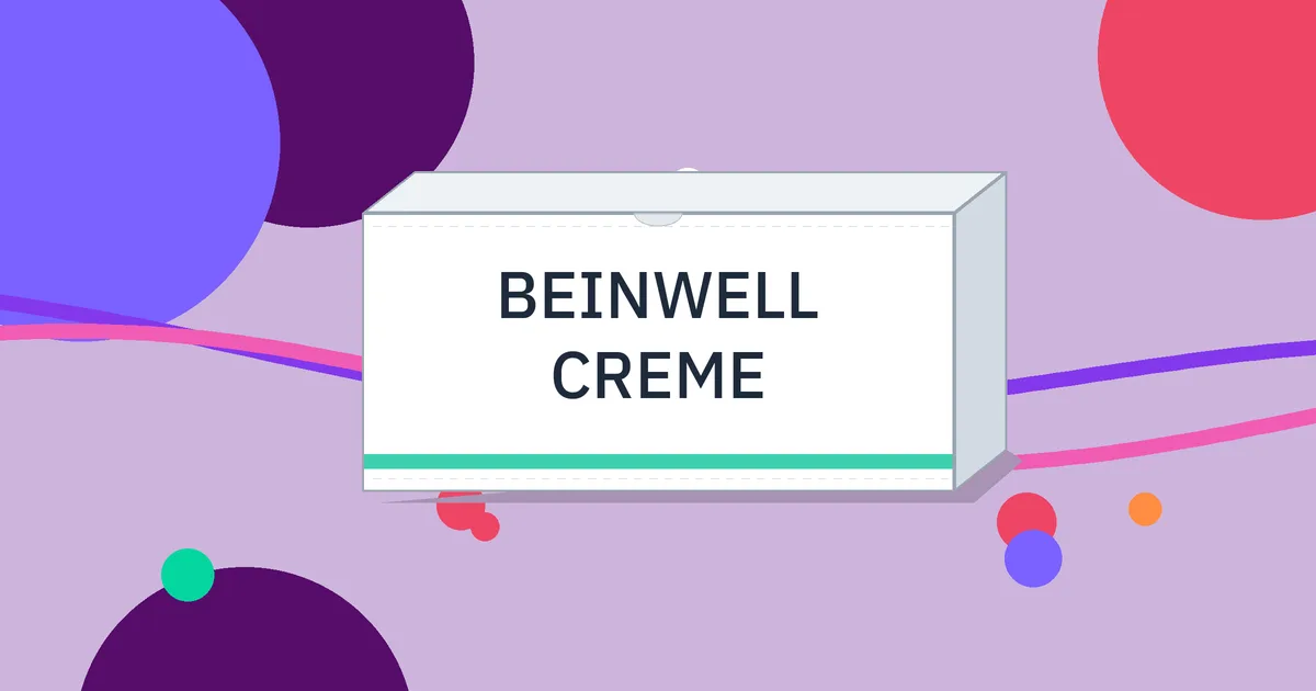 Symbolbild: Packung mit der Aufschrift BEINWELL CREME (PZN 04031316) – Verfügbarkeit und Bezug in Apotheken in Frankfurt am Main