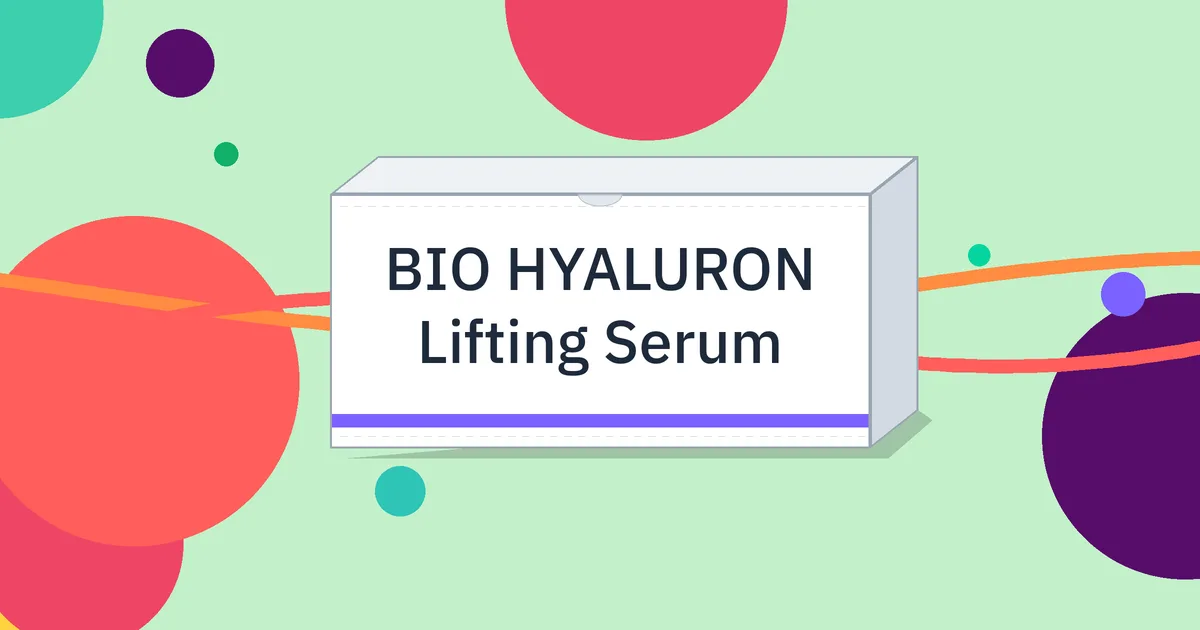 Symbolbild: Packung mit der Aufschrift BIO HYALURON Lifting Serum (PZN 15268659) – Verfügbarkeit und Bezug in Apotheken in Frankfurt am Main