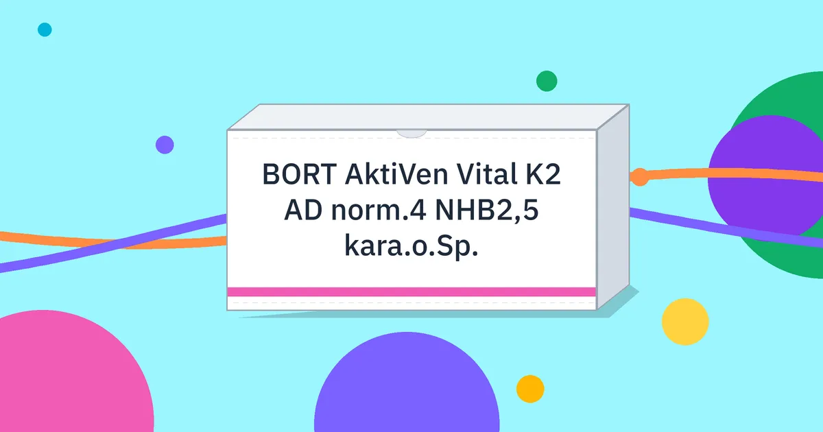 Symbolbild: Packung mit der Aufschrift BORT AktiVen Vital K2 AD norm.4 NHB2,5 kara.o.Sp. (PZN 17497559) – Verfügbarkeit und Bezug in Apotheken in Frankfurt am Main