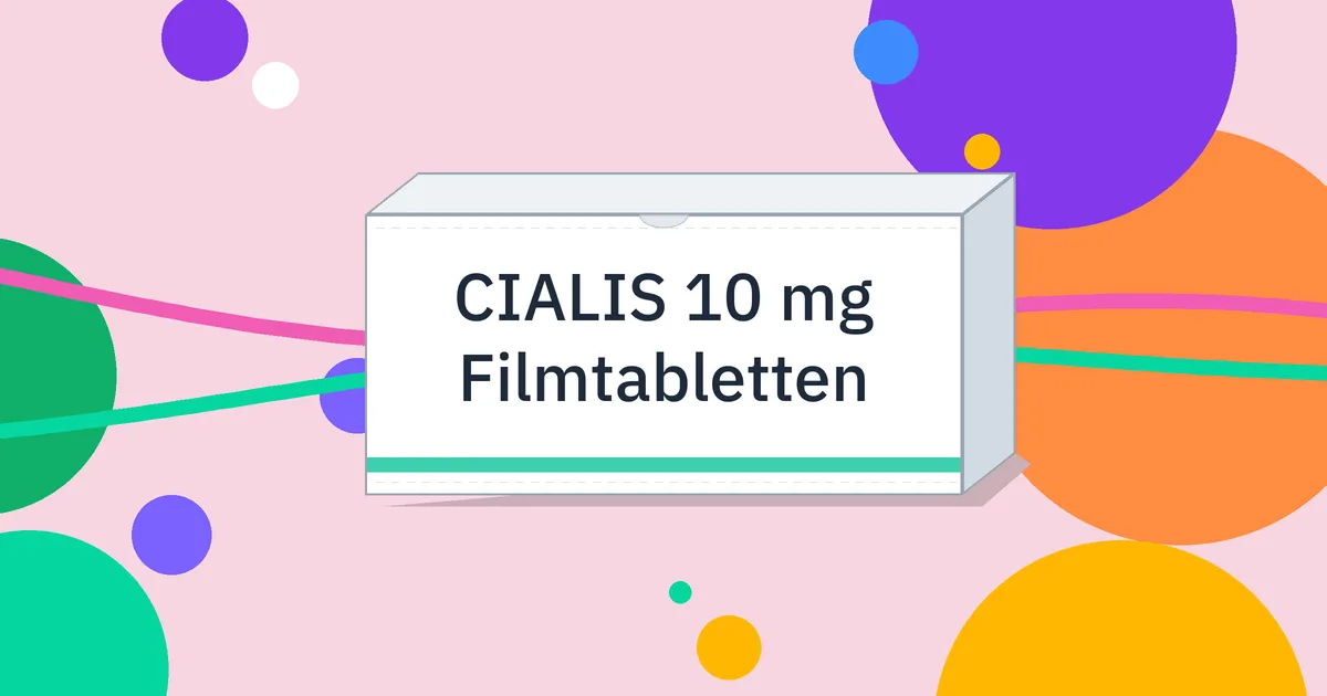 Symbolbild: Packung mit der Aufschrift CIALIS 10 mg Filmtabletten (PZN 03496958) – Verfügbarkeit und Bezug in Apotheken in Frankfurt am Main