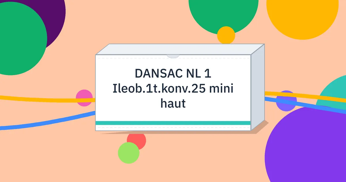 Symbolbild: Packung mit der Aufschrift DANSAC NL 1 Ileob.1t.konv.25 mini haut (PZN 09900828) – Verfügbarkeit und Bezug in Apotheken in Frankfurt am Main