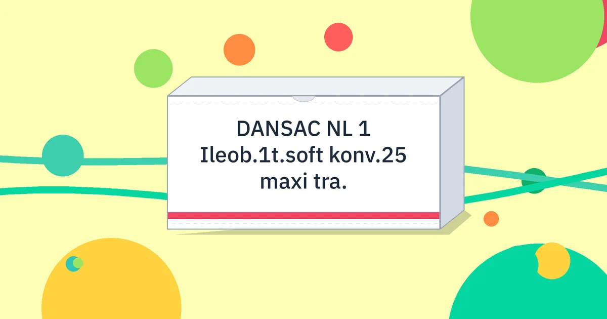 Symbolbild: Packung mit der Aufschrift DANSAC NL 1 Ileob.1t.soft konv.25 maxi tra. (PZN 11645585) – Verfügbarkeit und Bezug in Apotheken in Frankfurt am Main