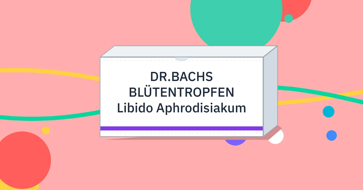 Symbolbild: Packung mit der Aufschrift DR.BACHS BLÜTENTROPFEN Libido Aphrodisiakum (PZN 17193807) – Verfügbarkeit und Bezug in Apotheken in Frankfurt am Main