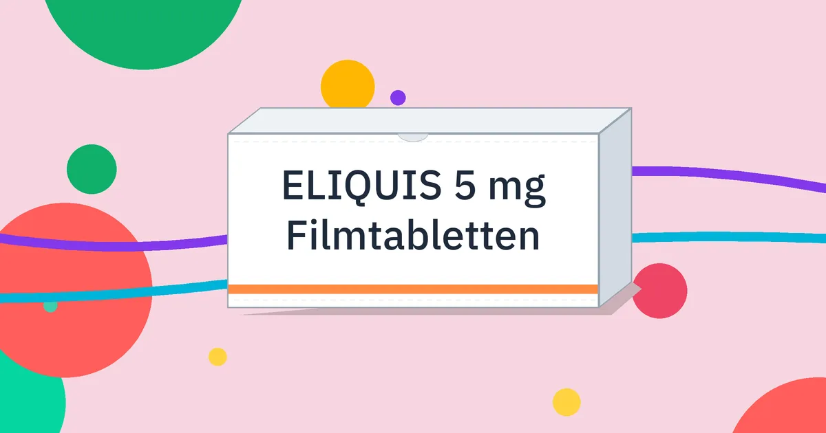 Symbolbild: Packung mit der Aufschrift ELIQUIS 5 mg Filmtabletten (PZN 01647755) – Verfügbarkeit und Bezug in Apotheken in Frankfurt am Main