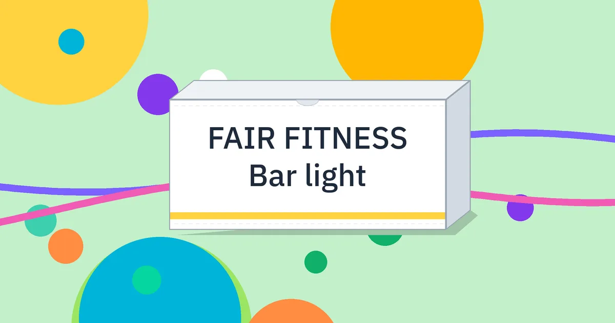 Symbolbild: Packung mit der Aufschrift FAIR FITNESS Bar light (PZN 19549036) – Verfügbarkeit und Bezug in Apotheken in Frankfurt am Main