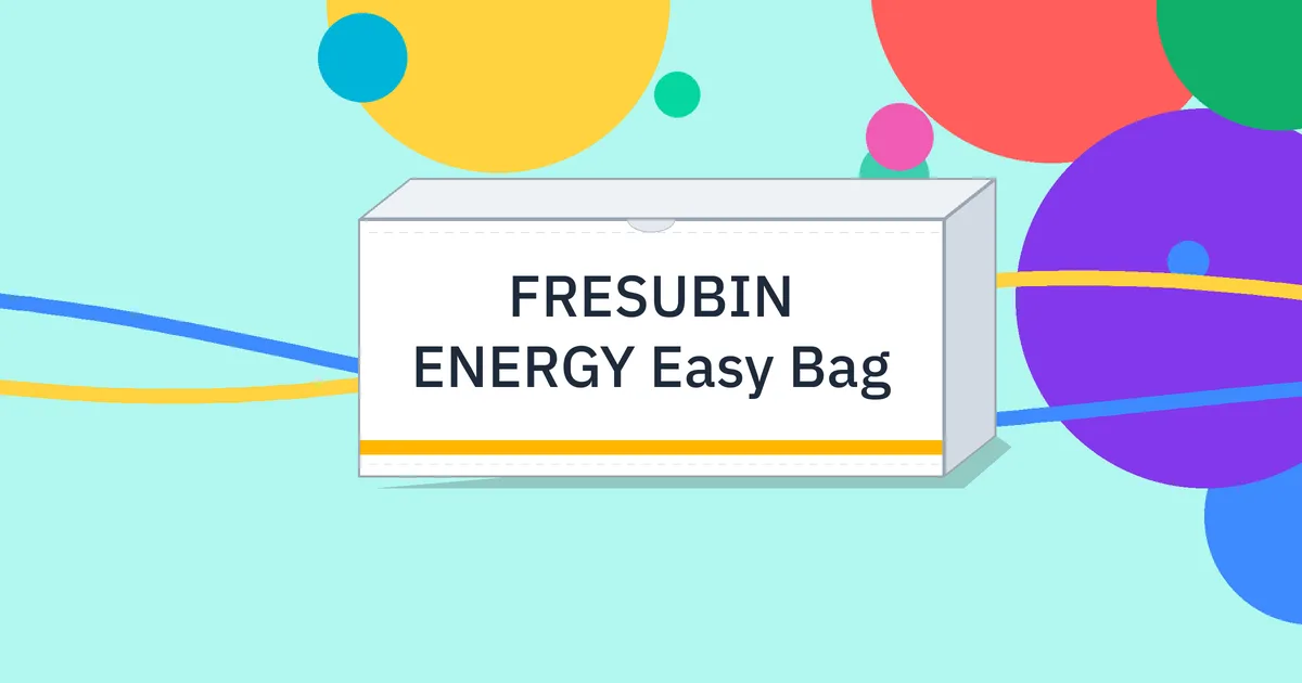 Symbolbild: Packung mit der Aufschrift FRESUBIN ENERGY Easy Bag (PZN 02840520) – Verfügbarkeit und Bezug in Apotheken in Frankfurt am Main