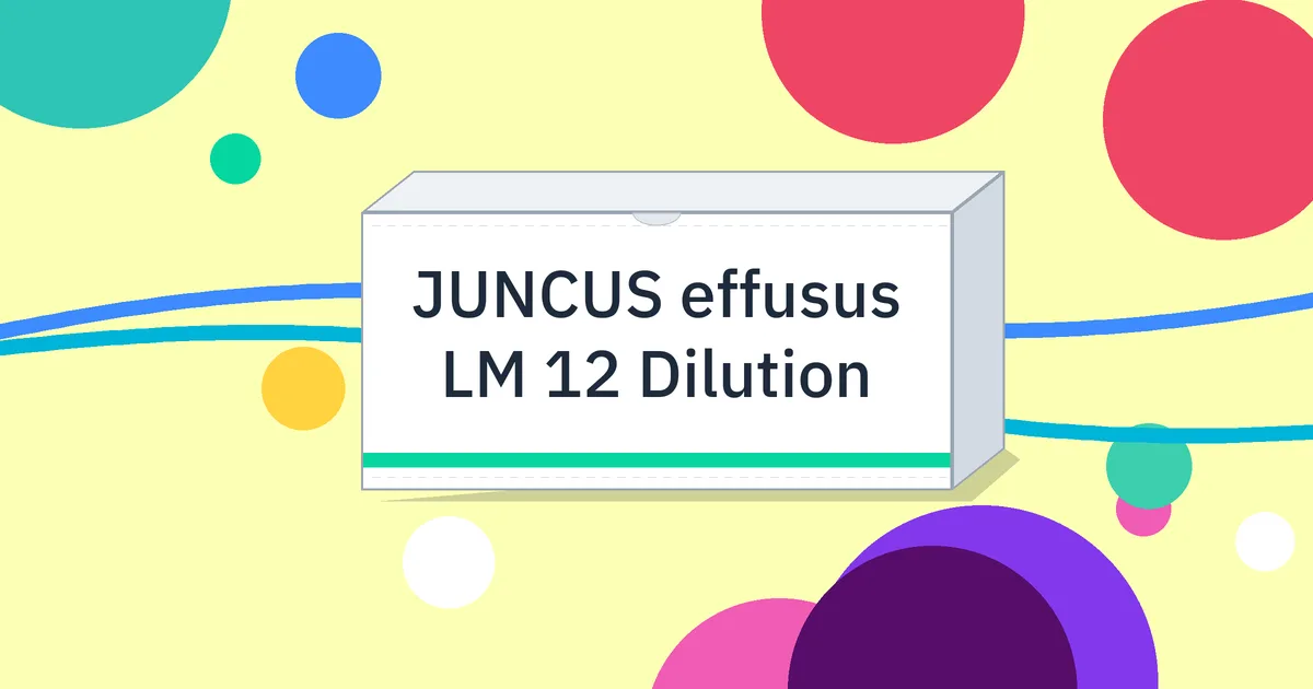 Symbolbild: Packung mit der Aufschrift JUNCUS effusus LM 12 Dilution (PZN 13564158) – Verfügbarkeit und Bezug in Apotheken in Frankfurt am Main
