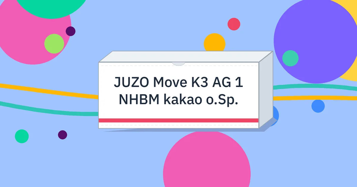 Symbolbild: Packung mit der Aufschrift JUZO Move K3 AG 1 NHBM kakao o.Sp. (PZN 18588672) – Verfügbarkeit und Bezug in Apotheken in Frankfurt am Main