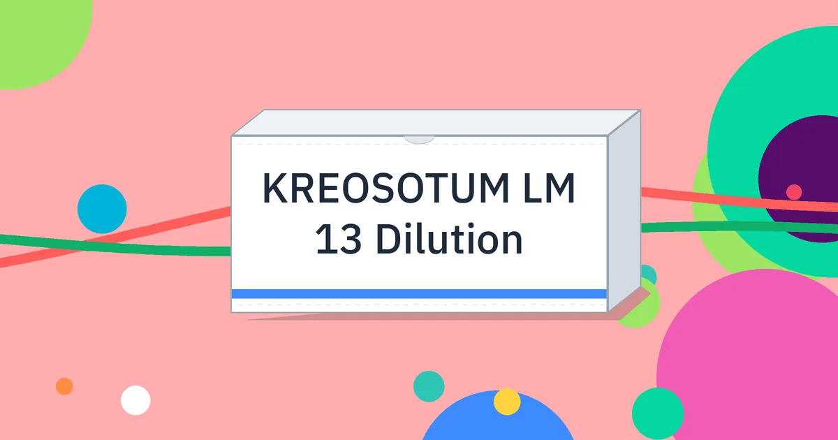 Symbolbild: Packung mit der Aufschrift KREOSOTUM LM 13 Dilution (PZN 12928061) – Verfügbarkeit und Bezug in Apotheken in Frankfurt am Main