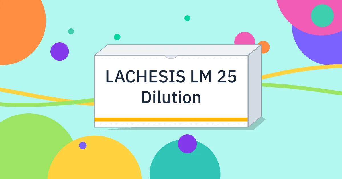 Symbolbild: Packung mit der Aufschrift LACHESIS LM 25 Dilution (PZN 12929468) – Verfügbarkeit und Bezug in Apotheken in Frankfurt am Main