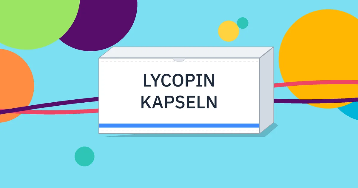 Symbolbild: Packung mit der Aufschrift LYCOPIN KAPSELN (PZN 07575695) – Verfügbarkeit und Bezug in Apotheken in Frankfurt am Main
