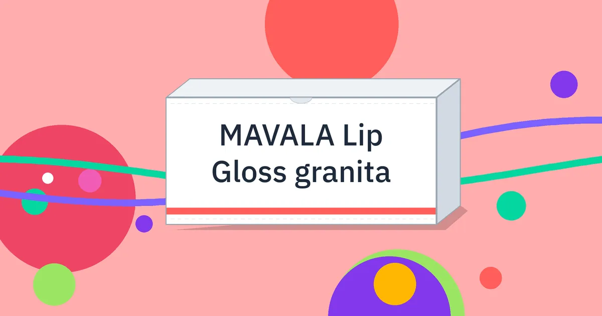 Symbolbild: Packung mit der Aufschrift MAVALA Lip Gloss granita (PZN 19450378) – Verfügbarkeit und Bezug in Apotheken in Frankfurt am Main