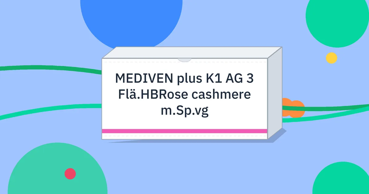 Symbolbild: Packung mit der Aufschrift MEDIVEN plus K1 AG 3 Flä.HBRose cashmere m.Sp.vg (PZN 15911747) – Verfügbarkeit und Bezug in Apotheken in Frankfurt am Main