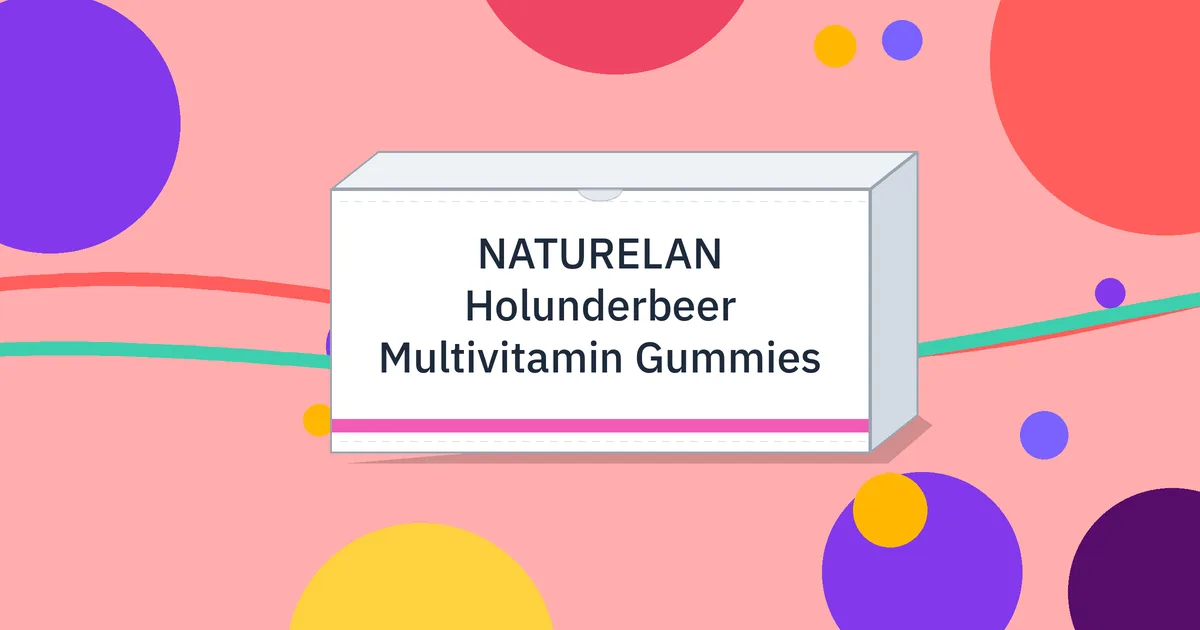 Symbolbild: Packung mit der Aufschrift NATURELAN Holunderbeer Multivitamin Gummies (PZN 20089315) – Verfügbarkeit und Bezug in Apotheken in Frankfurt am Main