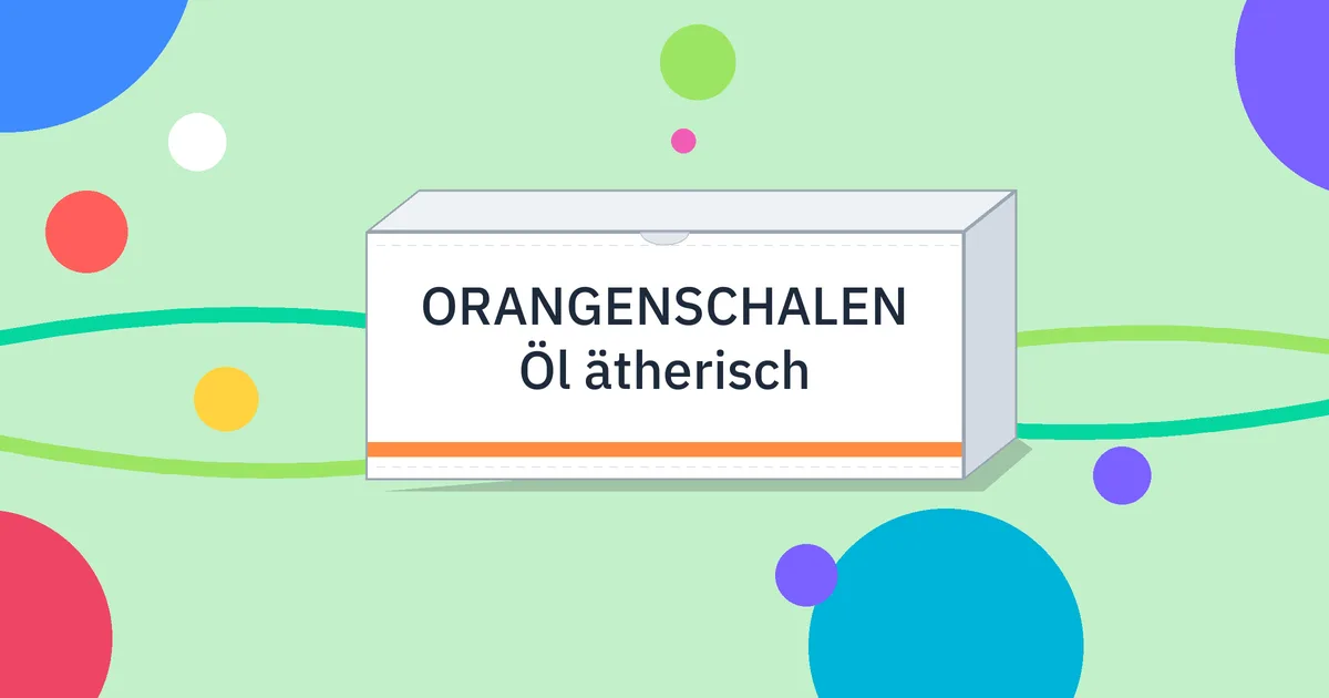 Symbolbild: Packung mit der Aufschrift ORANGENSCHALEN Öl ätherisch (PZN 17157504) – Verfügbarkeit und Bezug in Apotheken in Frankfurt am Main