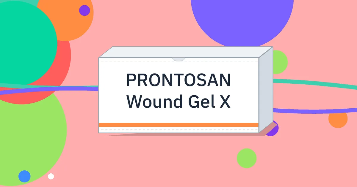 Symbolbild: Packung mit der Aufschrift PRONTOSAN Wound Gel X (PZN 11586606) – Verfügbarkeit und Bezug in Apotheken in Frankfurt am Main